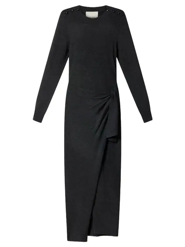 Isabel Marant Étoile Jozira Long Fine-knit Sweater Dress - Grey