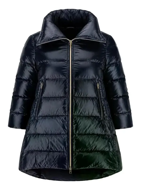 Herno Cleofe Quilted High-neck Jacket - Blue