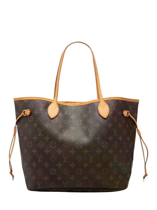 LOUIS VUITTON 2007 Monogram Neverfull Mm Tote Bag - Brown