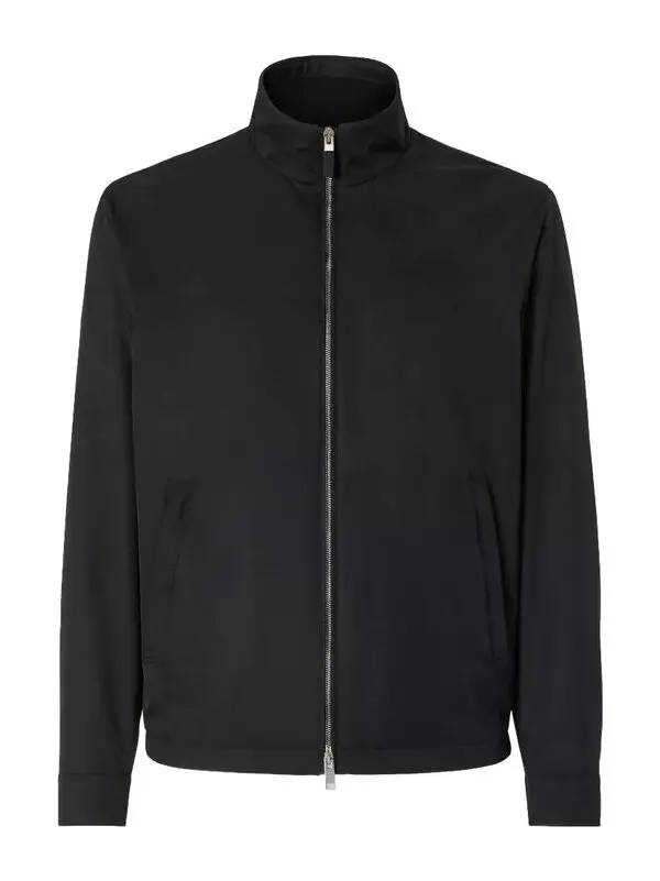 Zegna Microfiber Motorin 100cc Blouson - Black