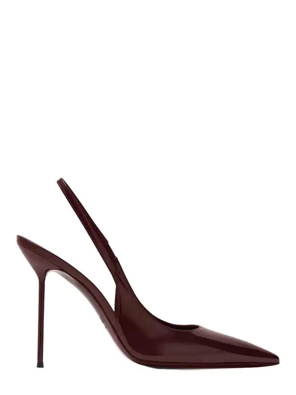 Paris Texas Lidia Slingback Heeled Pumps - Red