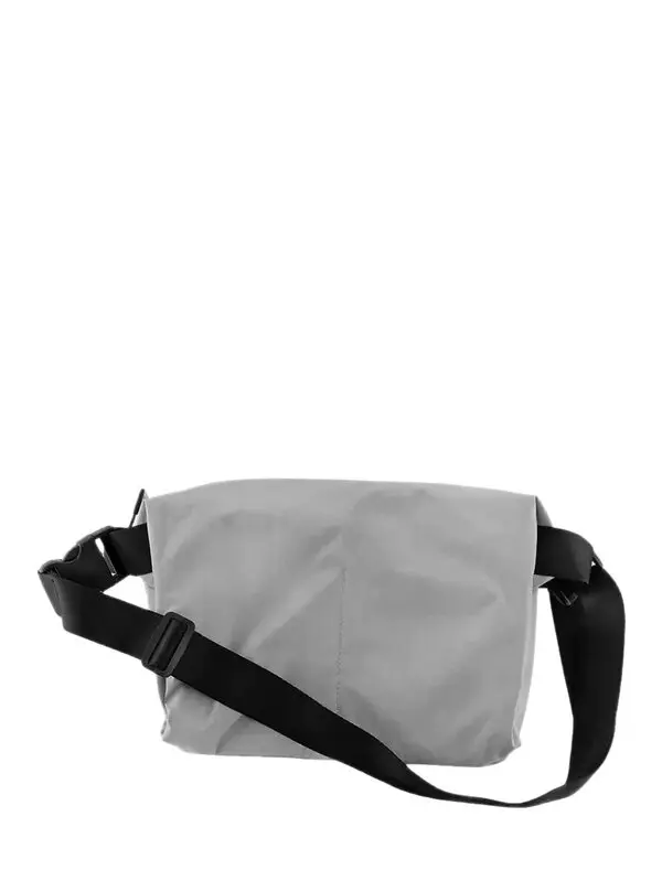 CRASH BAGGAGE Soft Dented-effect Belt Bag - Silver