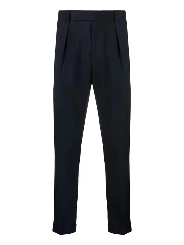 Paul Smith Tailored Wool Trousers - Blue