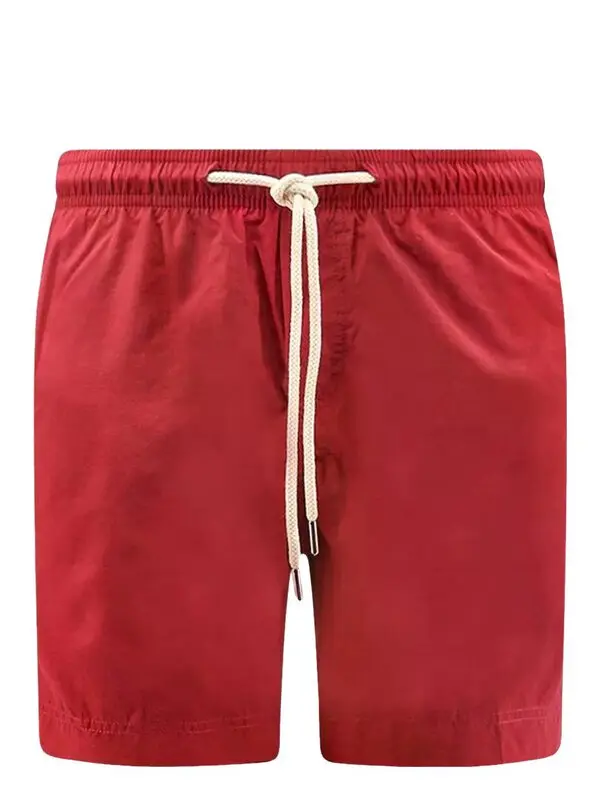 PENINSULA SWIMWEAR Isola Rossa Drawstring Swim Shorts - Red