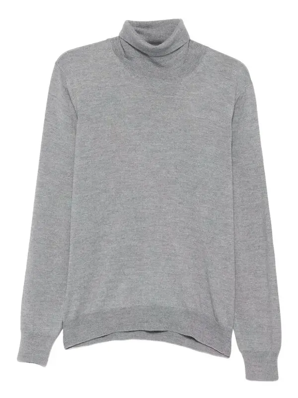 FILERIA Roll-neck Sweater - Grey