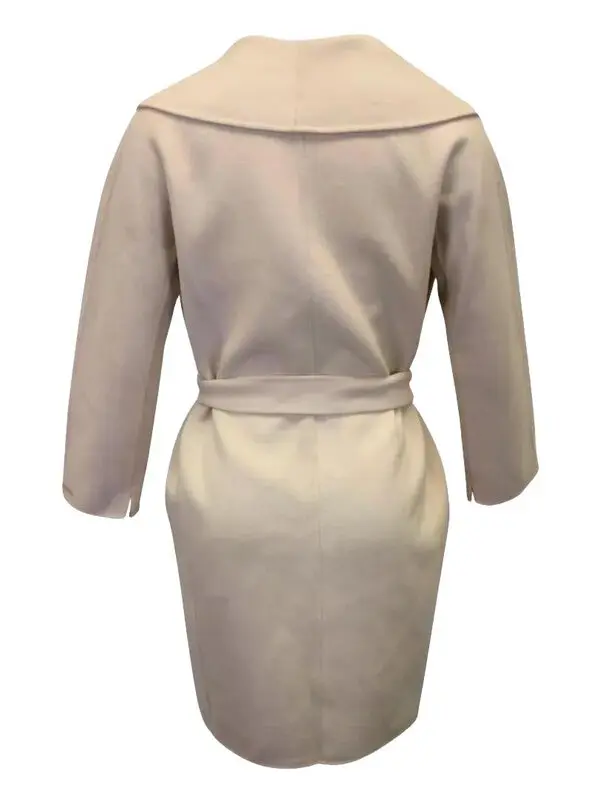 Max Mara Belted Shawl-collar Coat - Neutrals