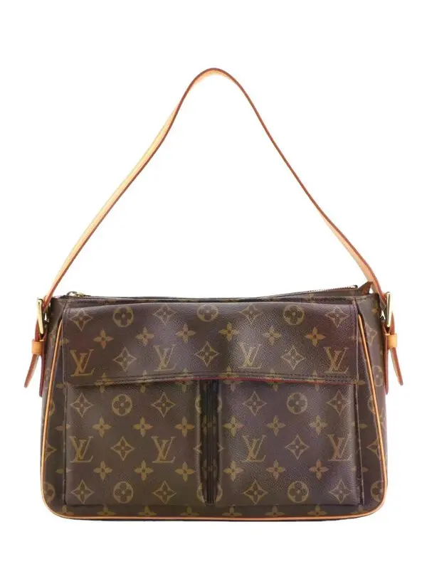 LOUIS VUITTON Monogram Canvas Gm Shoulder Bag - Brown