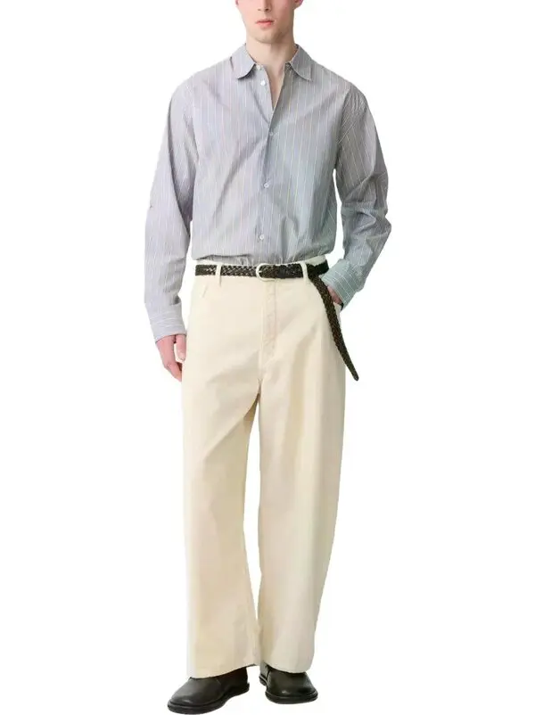 Studio Nicholson Paolo Corduroy Wide-leg Trousers - Neutrals