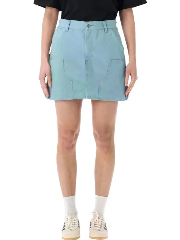 Carhartt Work In Progress Mini Maeve Double Knee Skirt - Blue