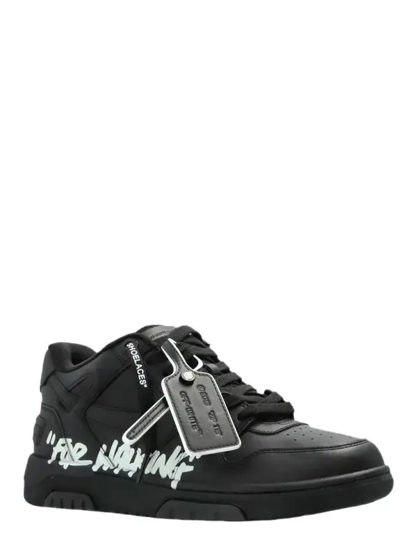 Off-White Out Of Office For Walking Sneakers - Black