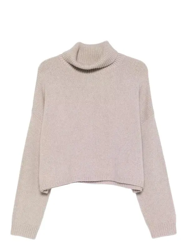 LISA YANG Zerlina Roll-neck Sweater - Neutrals