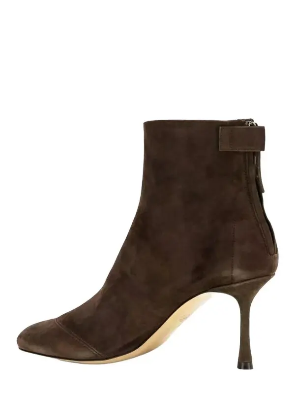 FRANCESCO RUSSO R1b830 Suede Ankle Boots - Brown