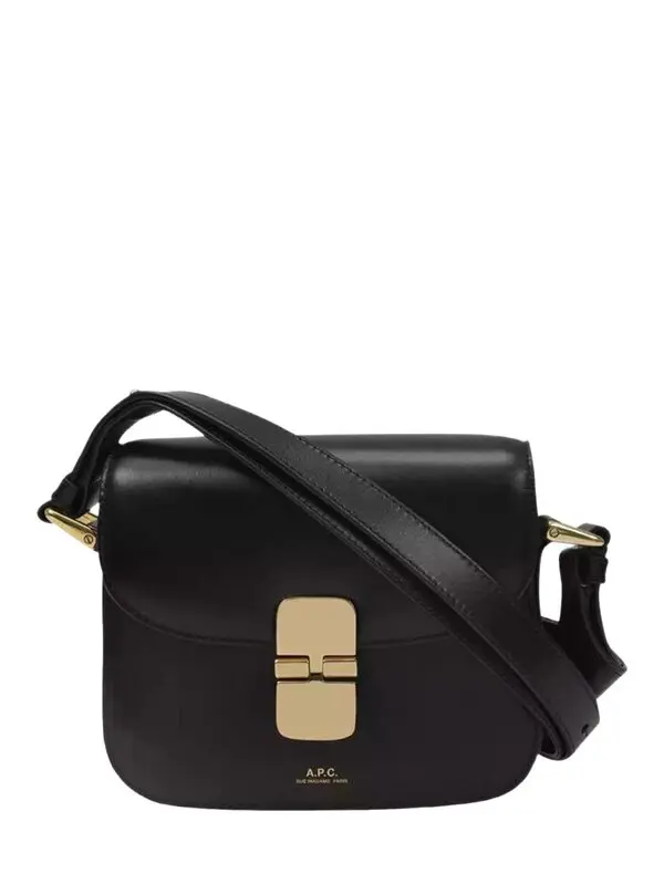A.p.c. Grace Mini Shoulder Bag - Black