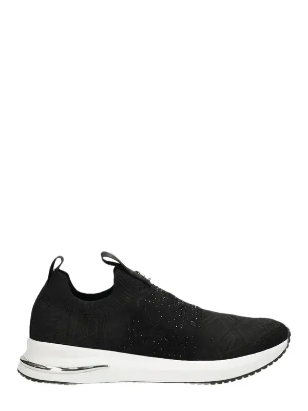 MEXX Rhinestone-embellished Slip-on Sneakers - Black