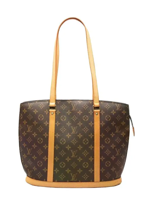 LOUIS VUITTON 1997 Monogram Babylone Tote Bag - Brown