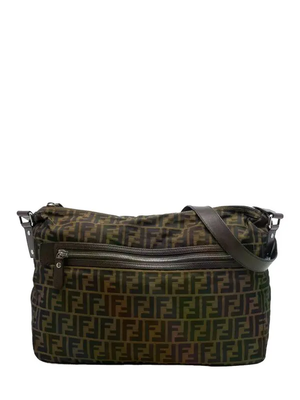 Fendi 2010-2026 Zucca Canvas Crossbody Bag - Brown
