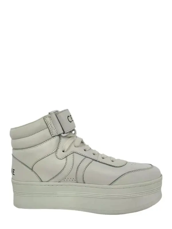 Celine Touch-strap Lace-up Sneakers - Neutrals