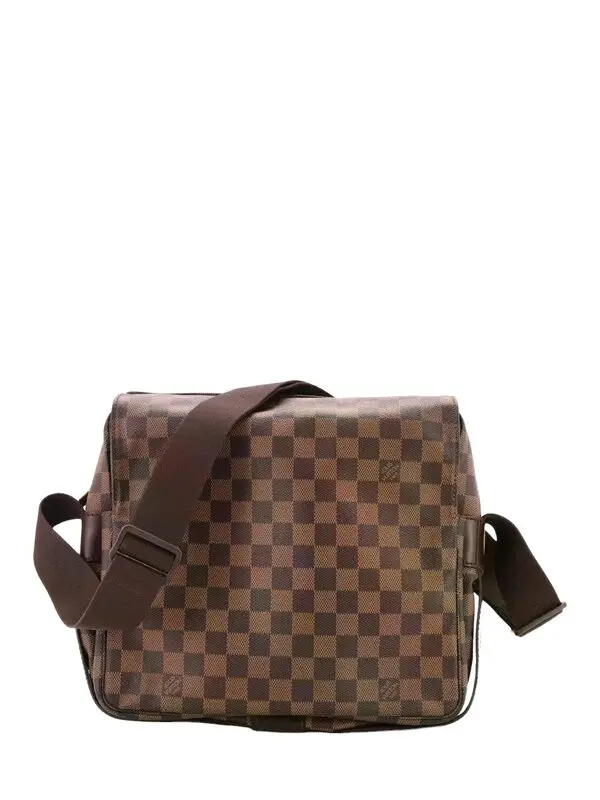 LOUIS VUITTON Naviglio Damier Crossbody Bag - Brown