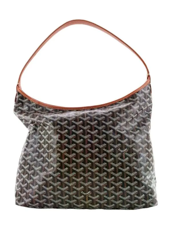 Goyard Boheme Coated Canvas Hobo Bag - Brown
