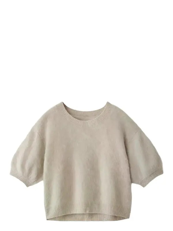 LISA YANG Short Sleeve T-shirt - Neutrals