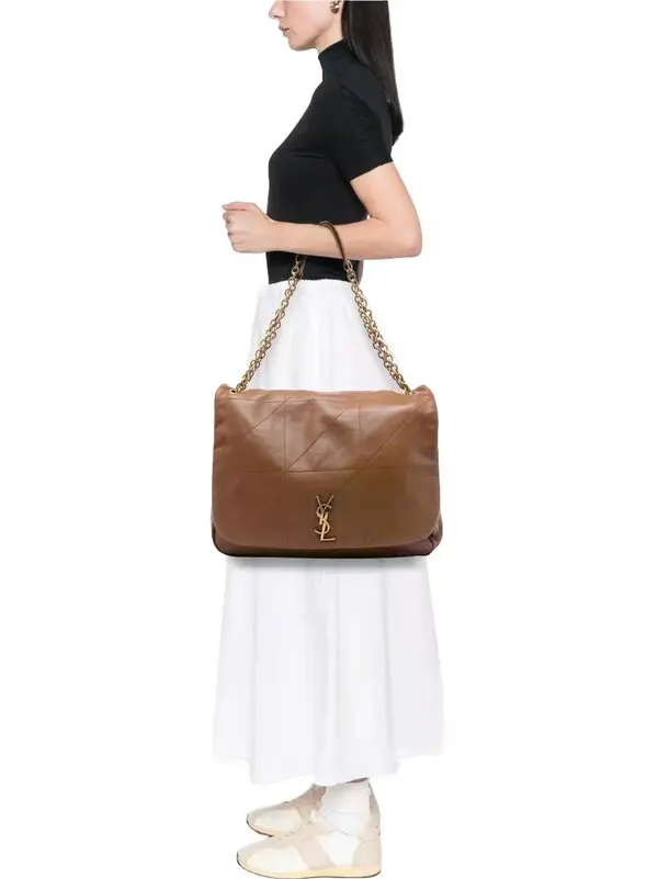 Saint Laurent 2023 Large Quilted Lambskin Jamie 4.3 Shoulder Bag - Brown