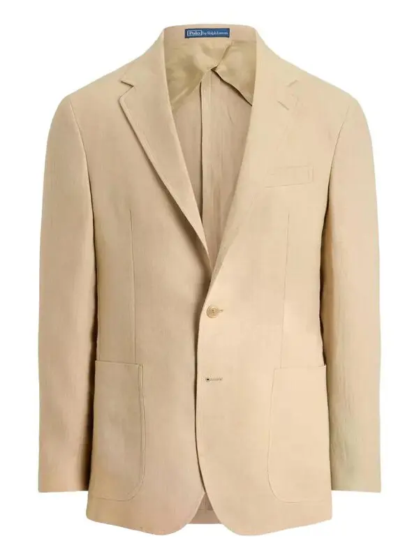 Polo Ralph Lauren Tailored-fit Linen Jacket - Neutrals