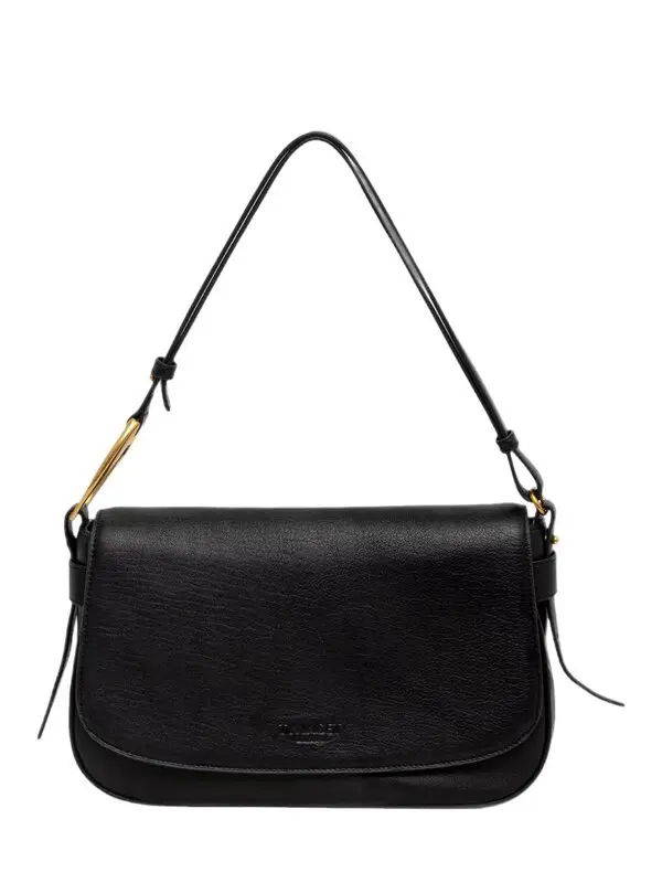 TWINSET Logo-embossed Shoulder Bag - Black