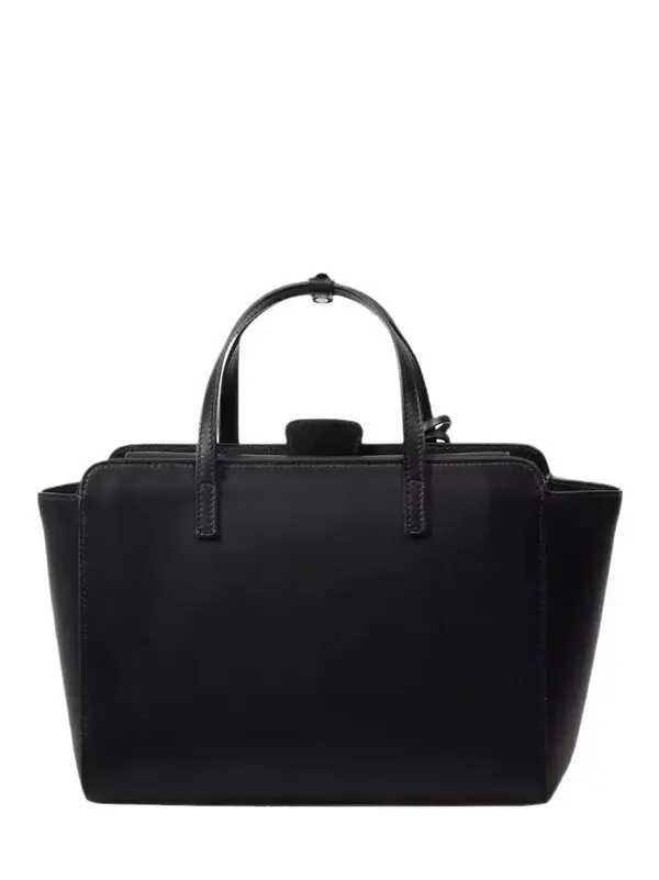 HIDESINS Medium Flap Tote Bag - Black