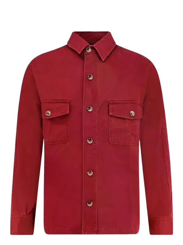 TONYWACK Flap-pocket Shirt - Red