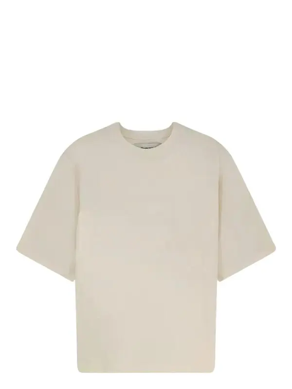 TONYWACK Stitched-trim T-shirt - Neutrals