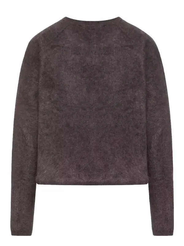 LISA YANG The Lexia Brushed Cashmere Sweater - Brown