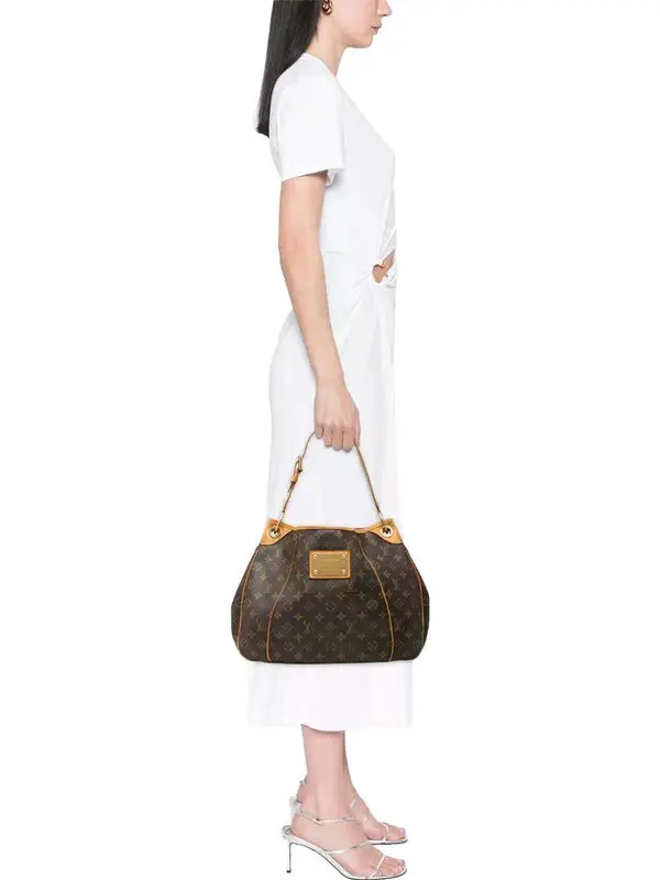 LOUIS VUITTON 2008 Monogram Galliera Pm Shoulder Bag - Brown