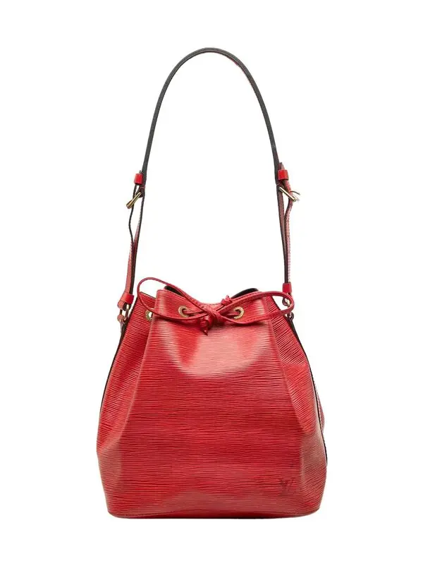 LOUIS VUITTON 1994 Epi Petit Noe Bucket Bag - Red