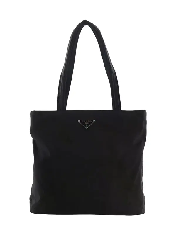 Prada 2000-2013 Tessuto Tote Bag - Black