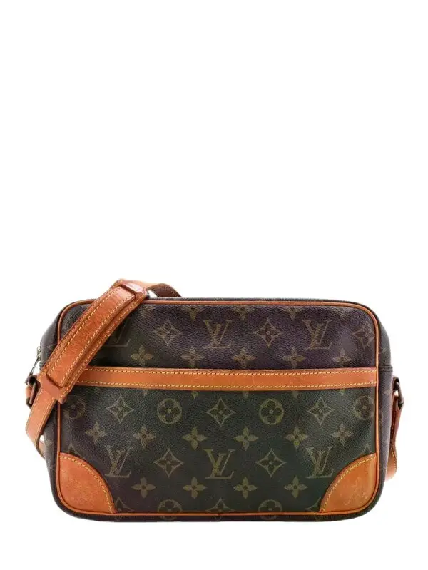 LOUIS VUITTON Trocadero Handbag Monogram Canvas 23 Crossbody Bag - Brown