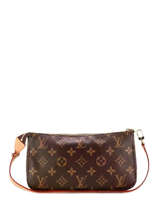 LOUIS VUITTON Pochette Accessoires Nm Monogram Canvas Clutch Bag - Brown