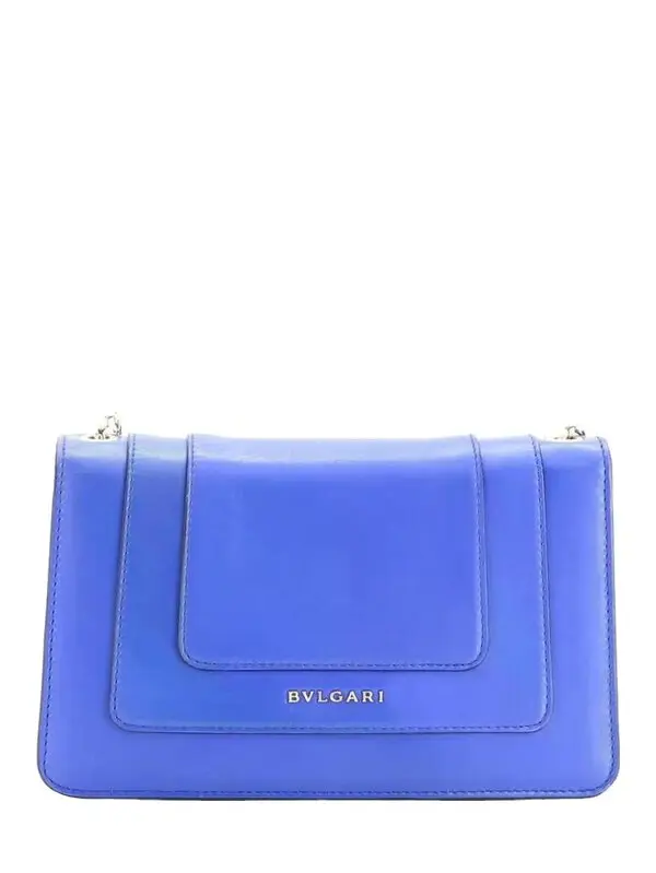 BVLGARI Serpenti Forever Shoulder Bag Leather - Blue