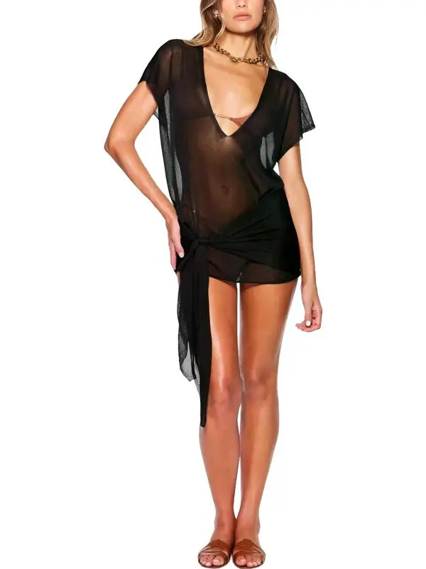 TROPIC OF C Karoo Mini Dress - Black