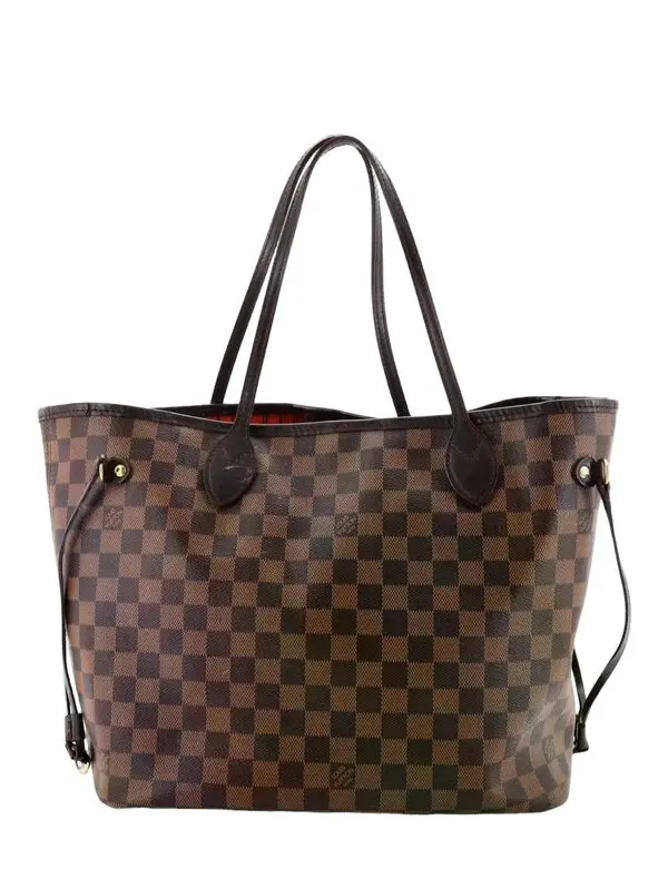LOUIS VUITTON Neverfull Nm Damier Mm Tote Bag - Brown