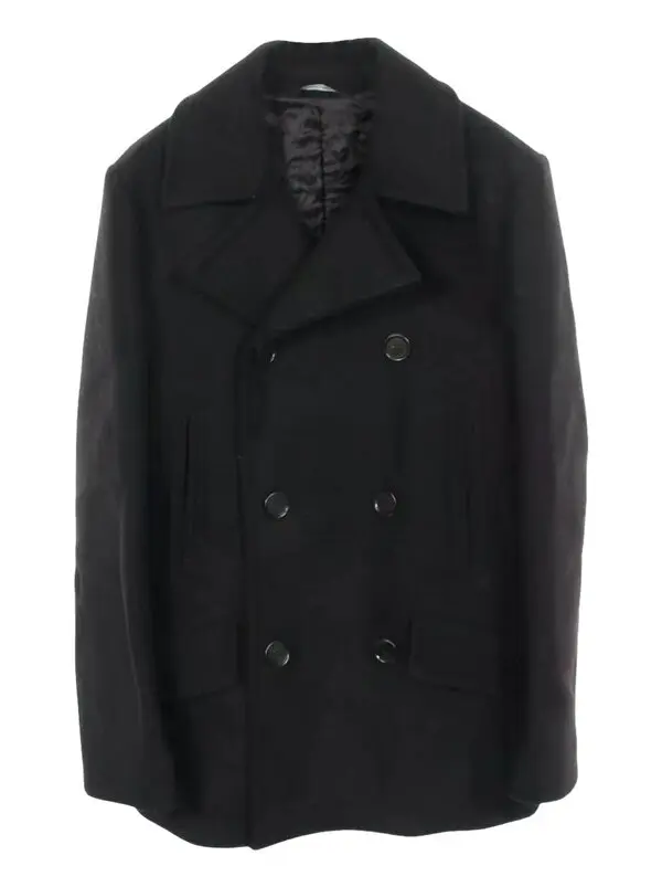 Dolce & Gabbana Double-breasted Pea Coat - Black