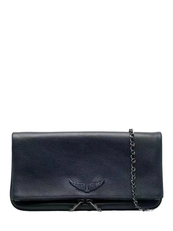 Zadig&Voltaire Grained Wings-patch Bag - Blue