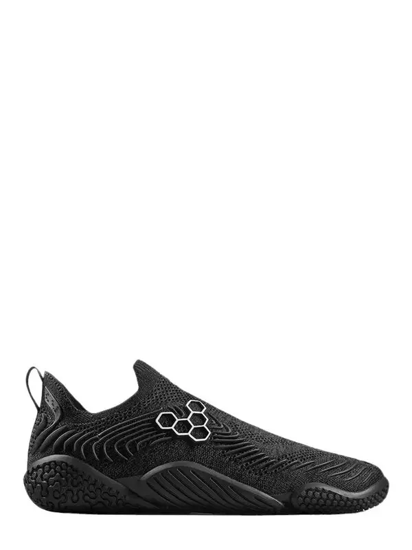 VIVOBAREFOOT Motus Flex Tabi Textured Knit Slip-on Sneakers - Black
