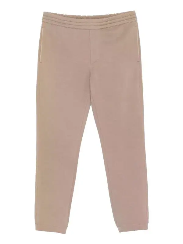 Zegna Elasticated-waistband Trousers - Neutrals