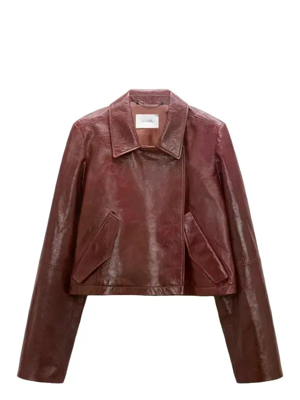 Dorothee Schumacher Leather Jacket - Brown