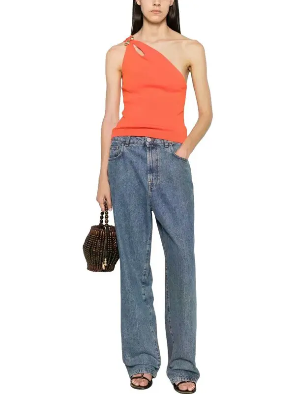 Cult Gaia Anouk One-shoulder Top - Orange