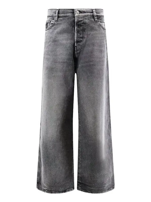 NUMERI Wide-leg Jeans - Grey