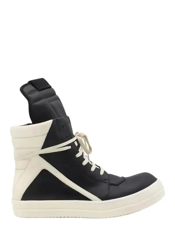 Rick Owens Geobasket High-top Sneakers - Black