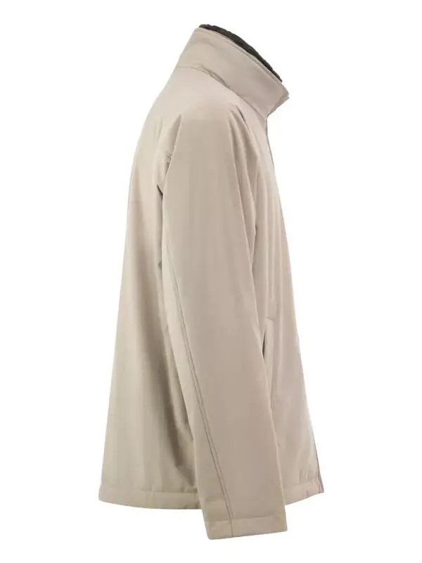 Herno Faux-fur Lined Padded Jacket - Neutrals