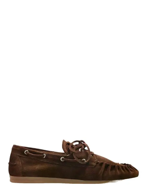 ALOHAS Rowan Lace-up Loafers - Brown
