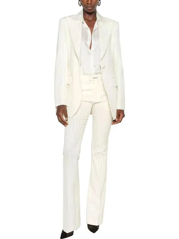 DONDUP Satin-finish Long-sleeved Shirt - Neutrals